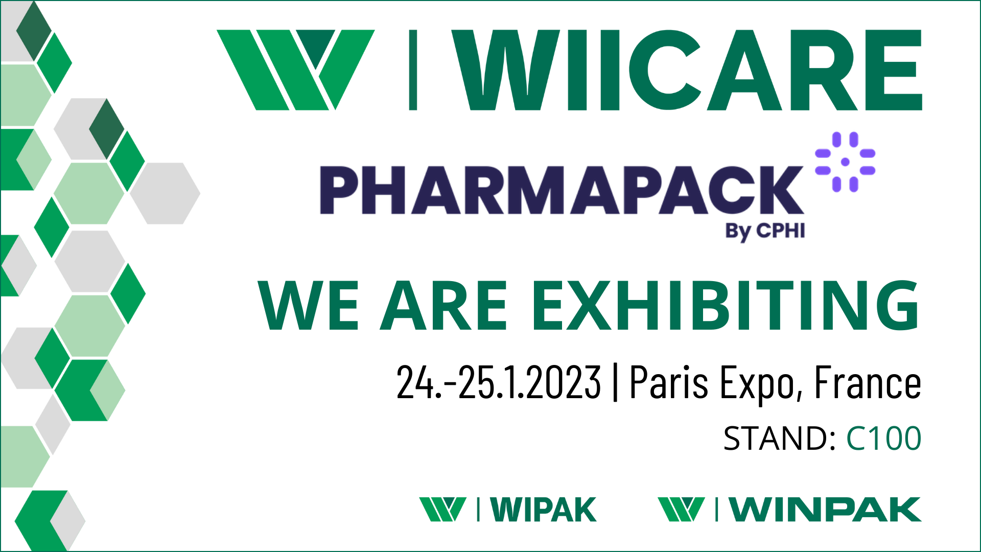 Wiicare at Paharmapack 2024 in Paris - Event | Wipak